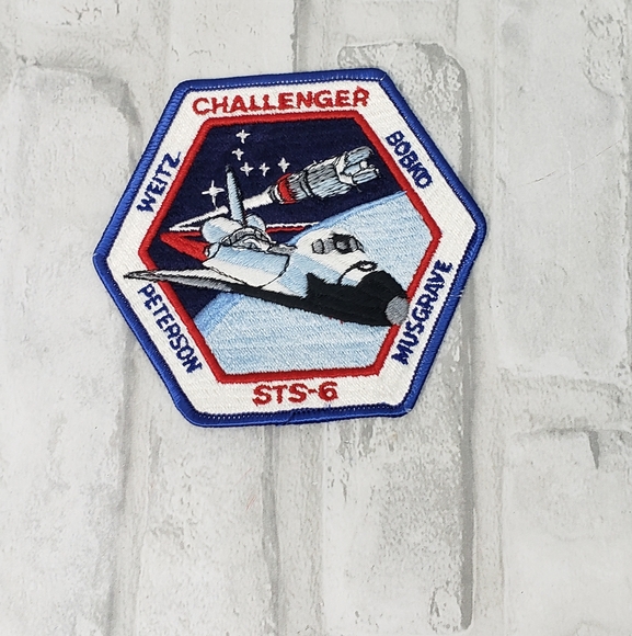 Office | Challenger Sts6 Embroidered Patch | Poshmark